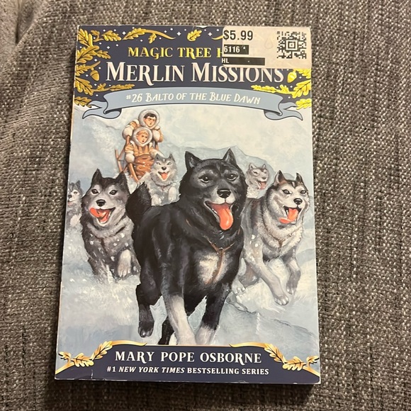 Toys | Book Magic Tree House Merlin Missions 26 Balto Of The Blue Dawn ...